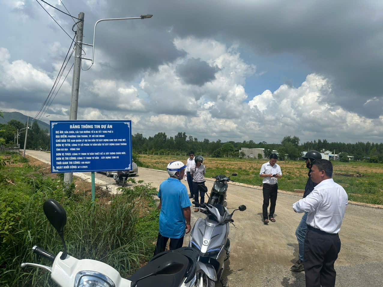 HỘI ĐỒNG NHÂN DÂN PHƯỜNG TÂN THÀNH: Khảo sát thực tế các tuyến đường ...