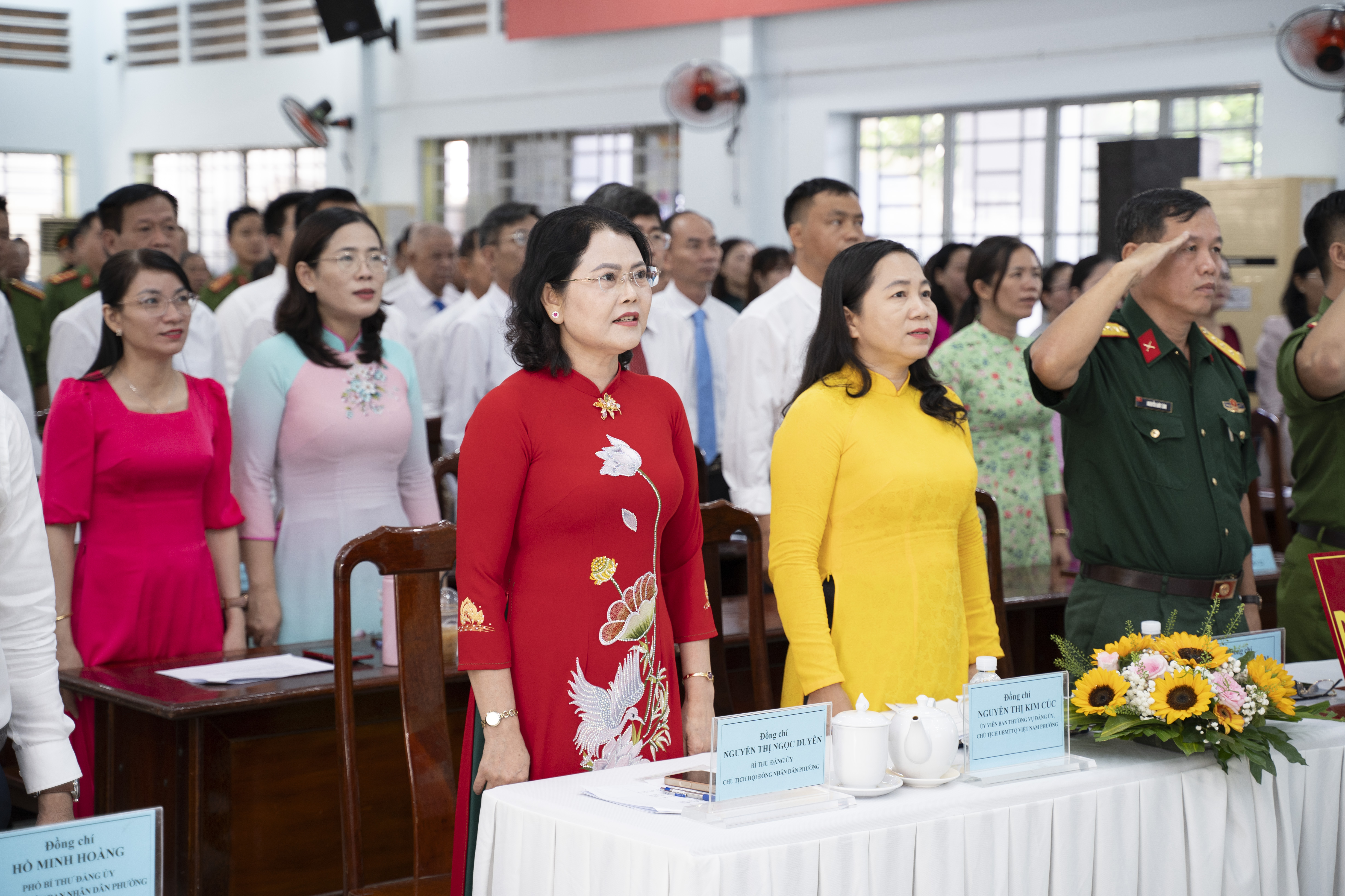 PHƯỜNG TRUNG MỸ TÂY TỔ CHỨC LỄ CÔNG BỐ NGHỊ QUYẾT CỦA HỘI ĐỒNG NHÂN DÂN ...